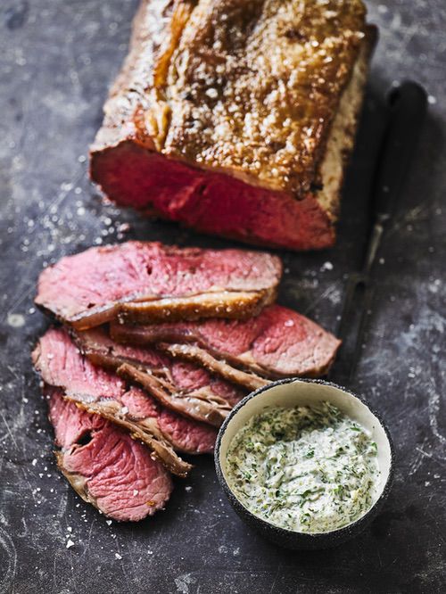 Spit-Roast Sirloin With Green Thursday-Inspired Sauce Recipe – Everdure ...
